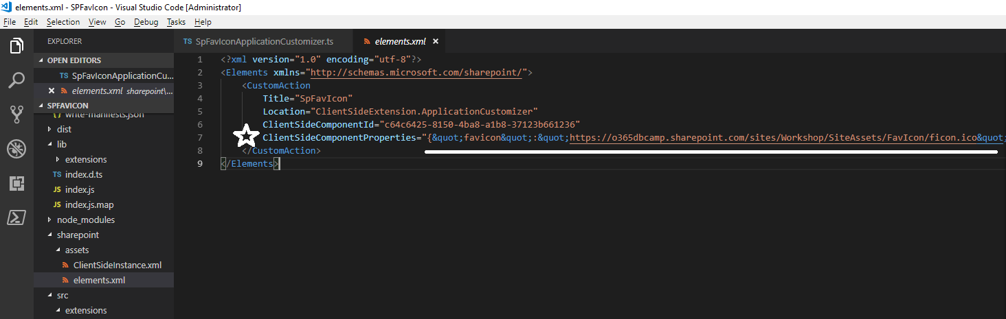SPFx Application Customizer – How to change favicon on Modern ...